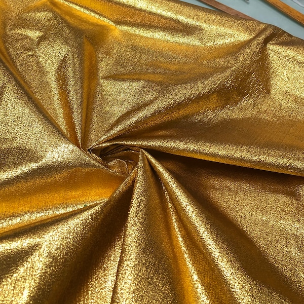 Gold Lame Fabric - Etsy