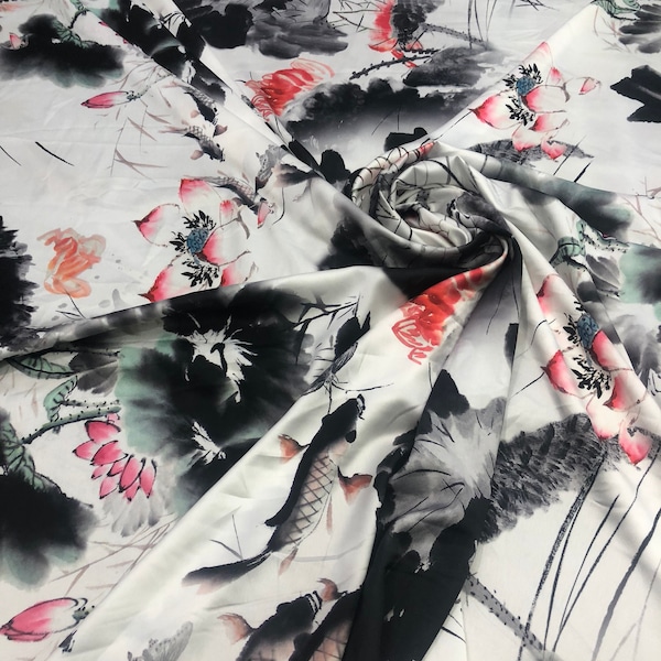 Charmeuse Fabric - Etsy