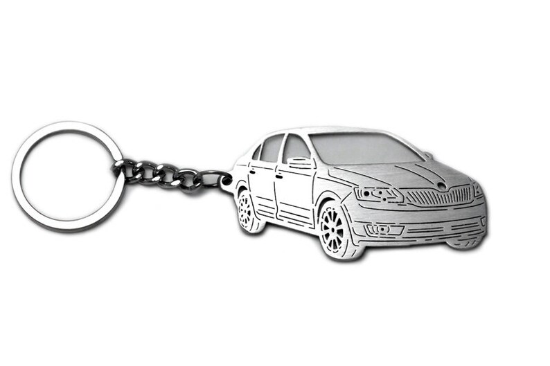 Keychain Fit Skoda Rapid Stainless Steel Key Chain With Ring - Etsy