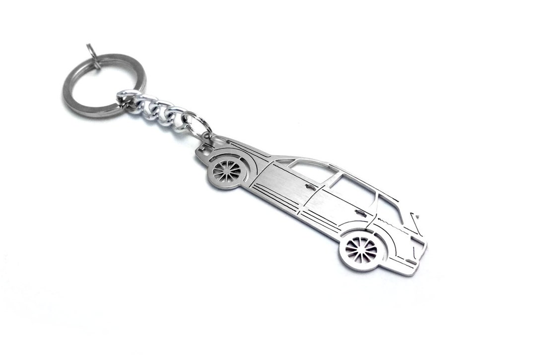 Keychain Fit Audi Q7 II Stainless Steel Key Chain With Ring Keyring ...
