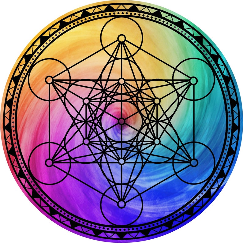 Crystal Grid 8 1/2 Metatron's Cube Sacred Geometry - Etsy