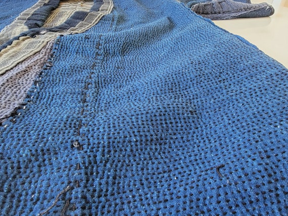 Rare Antique Japanese Sashiko Hanten, SHONAI SASHIKO,… - Gem