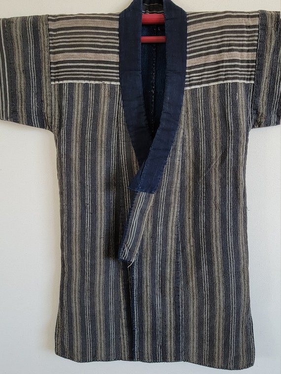 Rare Antique Japanese Sashiko Hanten, SHONAI SASHIKO,… - Gem