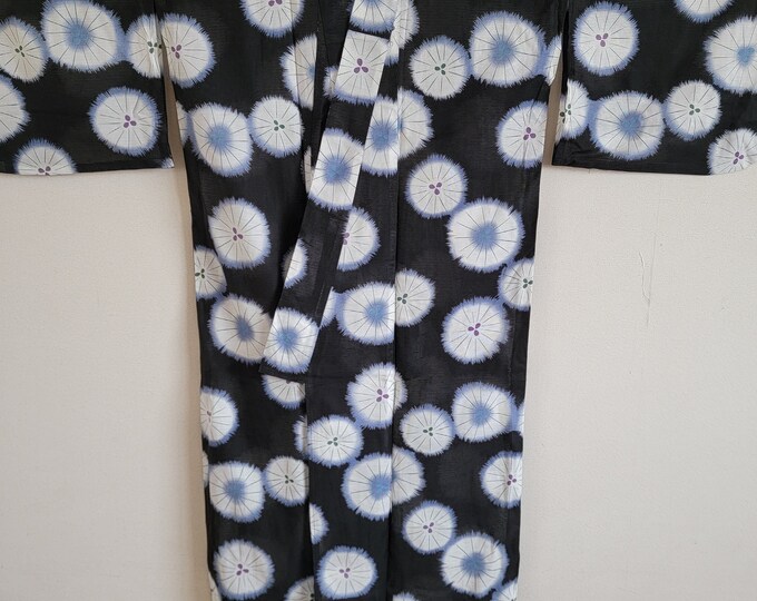 Cotton KIMONO Robe Yukata, Dressing,lingerie, Nightwear,traditional ...