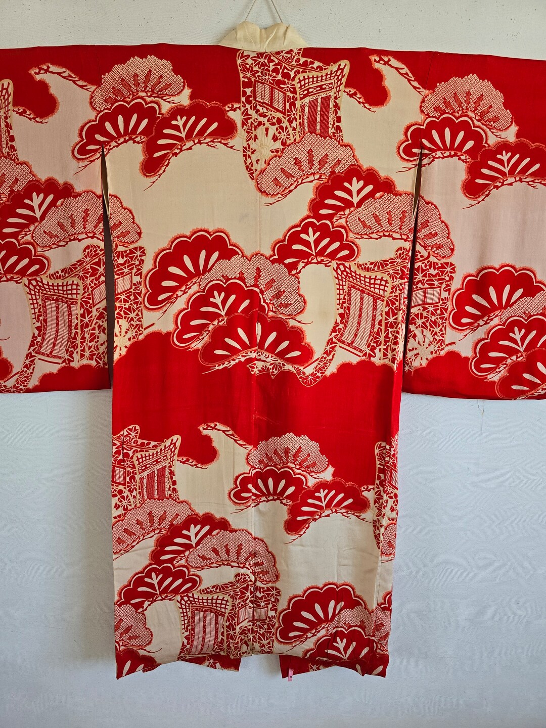 Japanese Silk Kimono juban, gown, Dressing,Lingerie, Nightwear ...