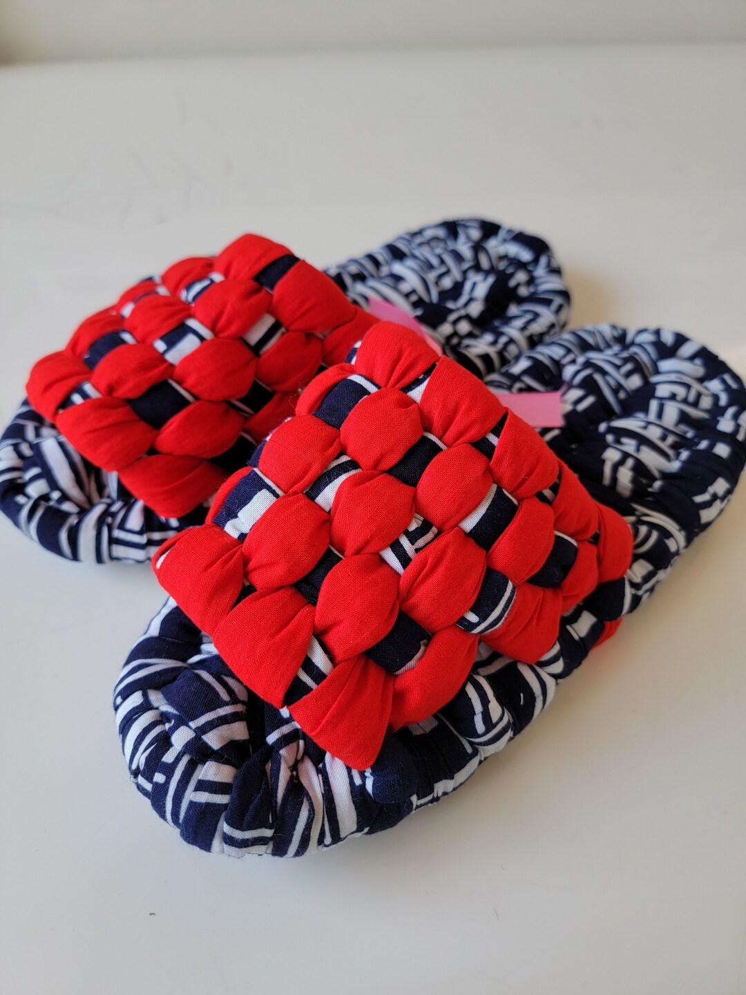 24cmjapanese Nuno Zori, Tabi, Geta, Made by Splitting a Japanese Yukata ...