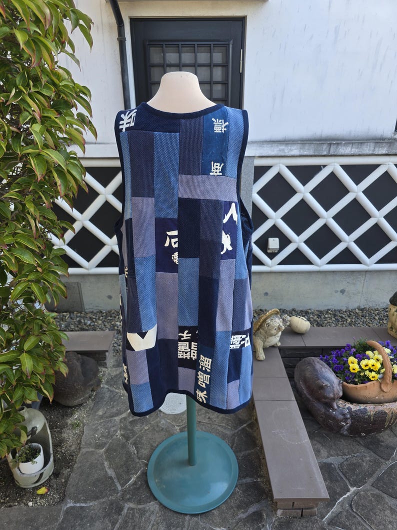 Kimono Remake, Handmade From Old Cloth, Judo Uniform, Patchwork Apron ...