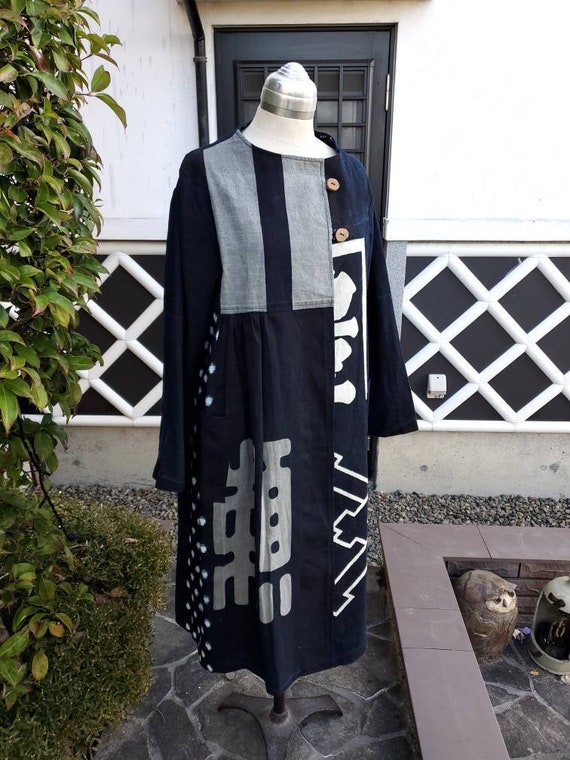 Japanese Vintage Hanten Coat Handmadefree Shipping | Etsy