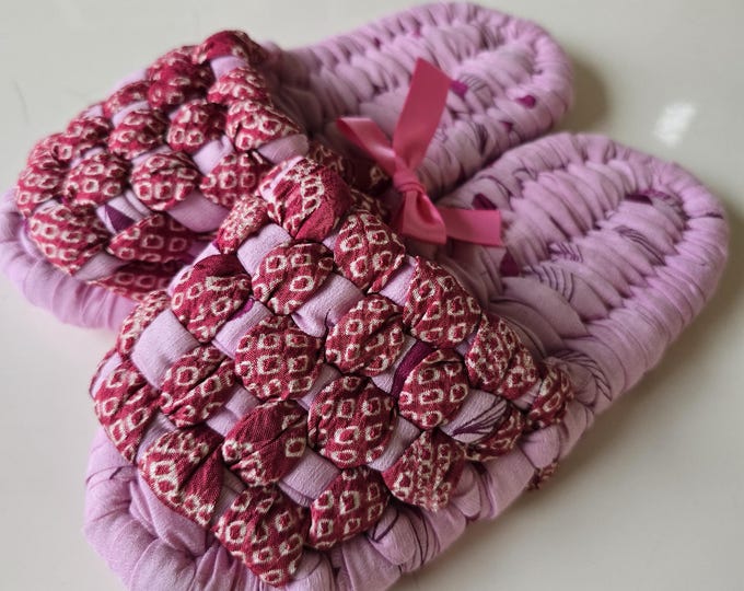 23cmjapanese Nuno Zori, Tabi, Geta, Made by Splitting a Japanese Yukata ...