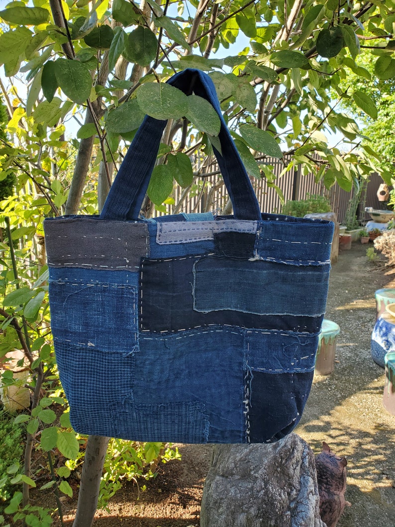 Japanese Vintage BORO Bag Free Shipping - Etsy