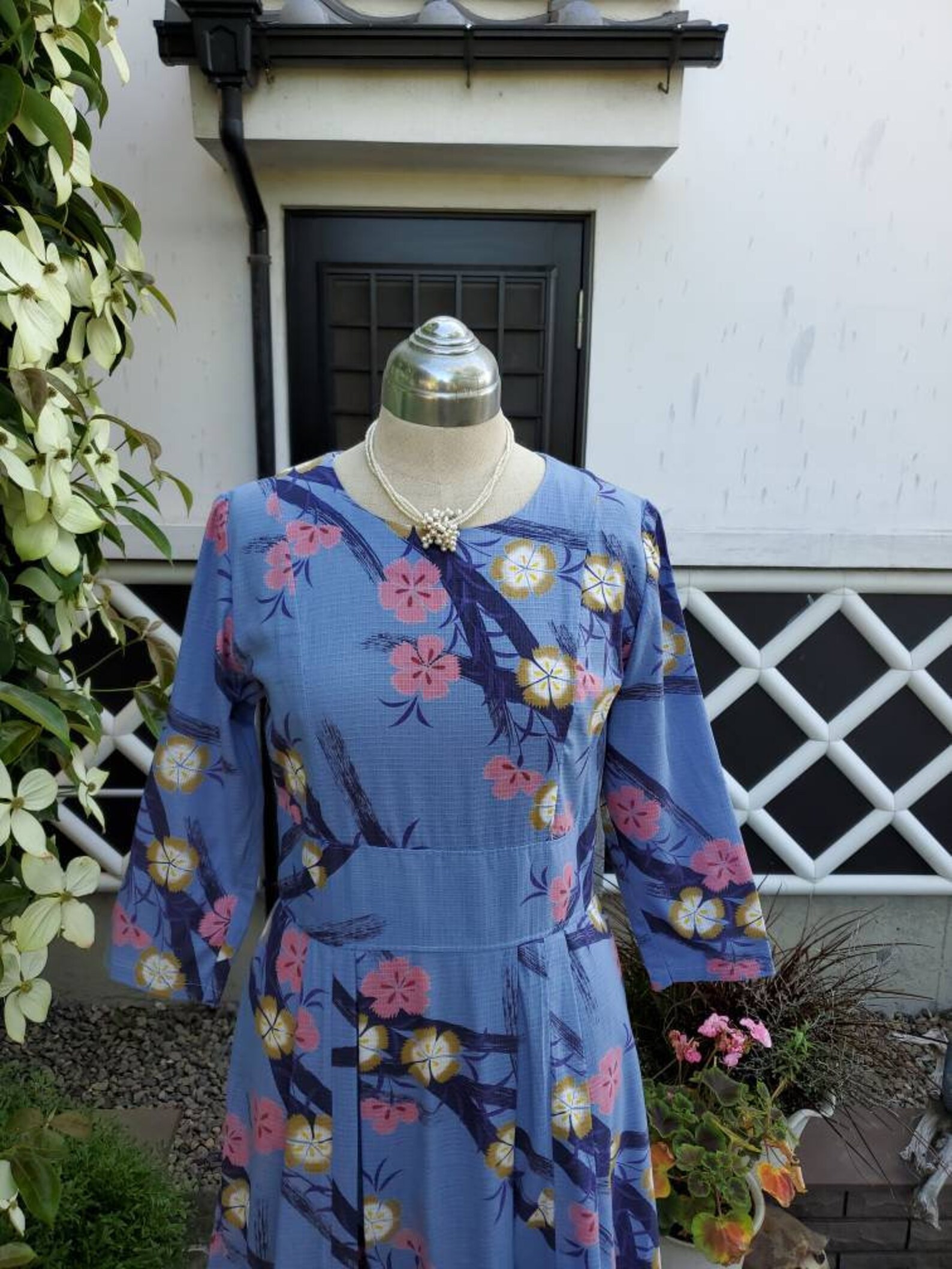 Vintage Japanese Yukata Remake Handmade Yukata One Piecefree - Etsy