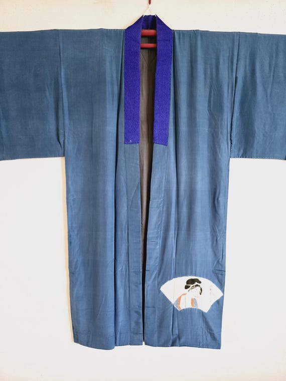 Super Rare, Men's Kinono juban ,Vintage, gown, KIMO… - Gem