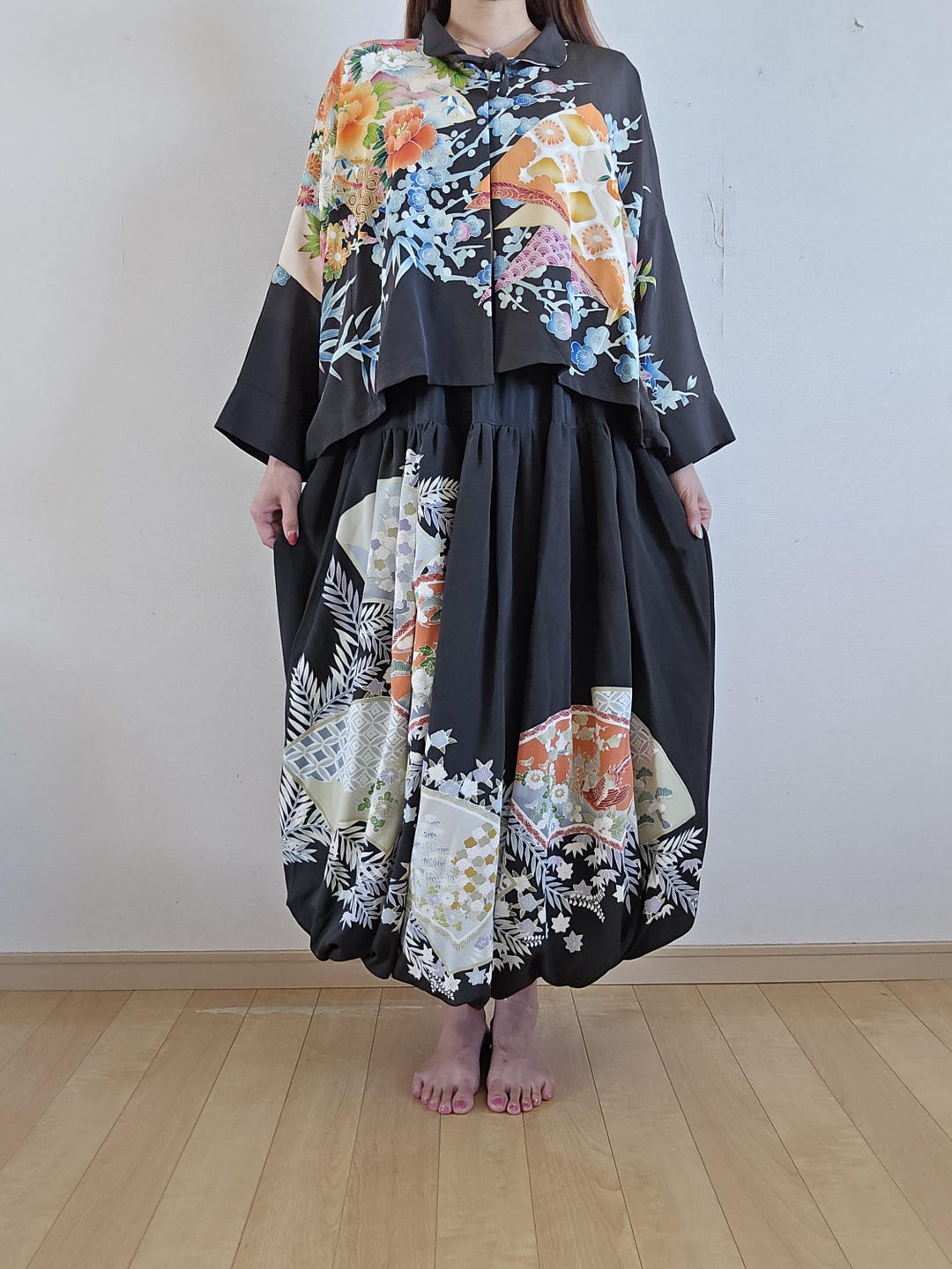 Kimono Remake, Handmade, Artist's Work: Tomesode Set Up - Etsy