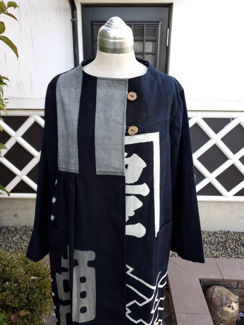 Japanese Vintage, Hanten, Coat, Handmade - Etsy
