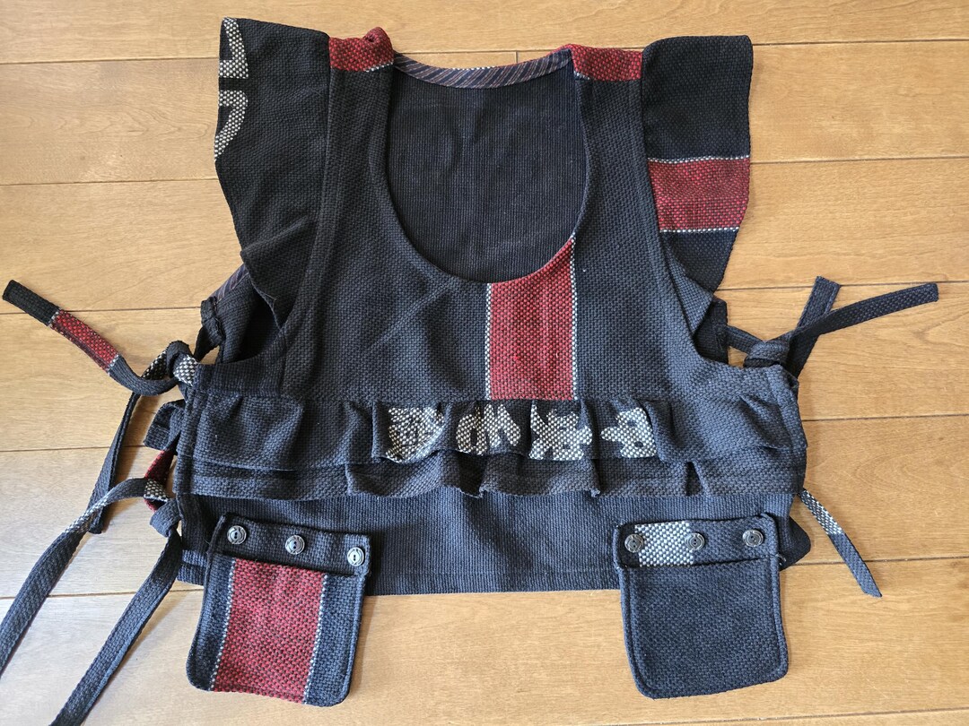 Kimono Remake, Handmade, Firefighter Vest - Etsy
