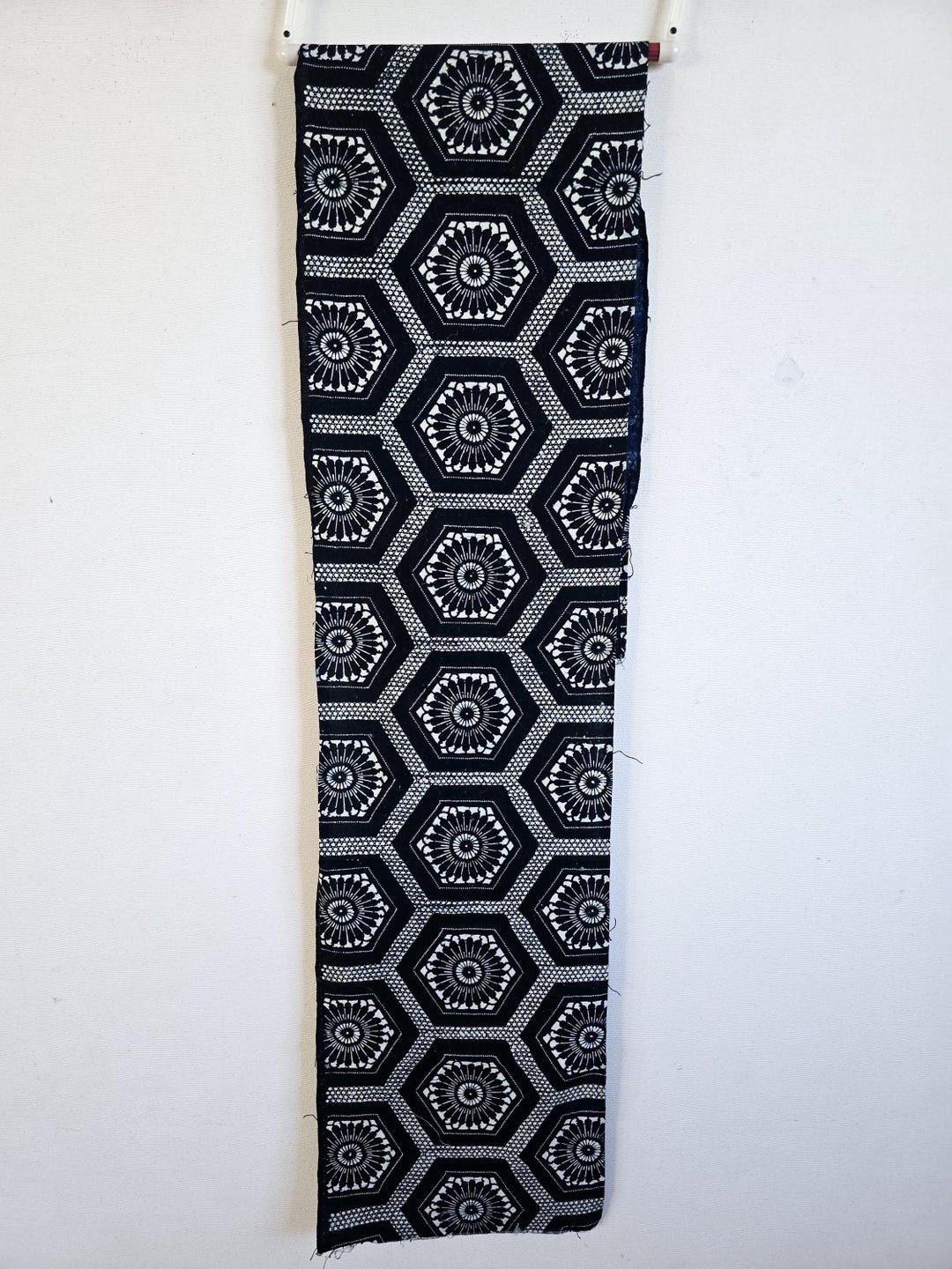 KATAGAMI Vintage Japanese Kimono Fabric Indigo Blue , KATAZOME ,dyed ...