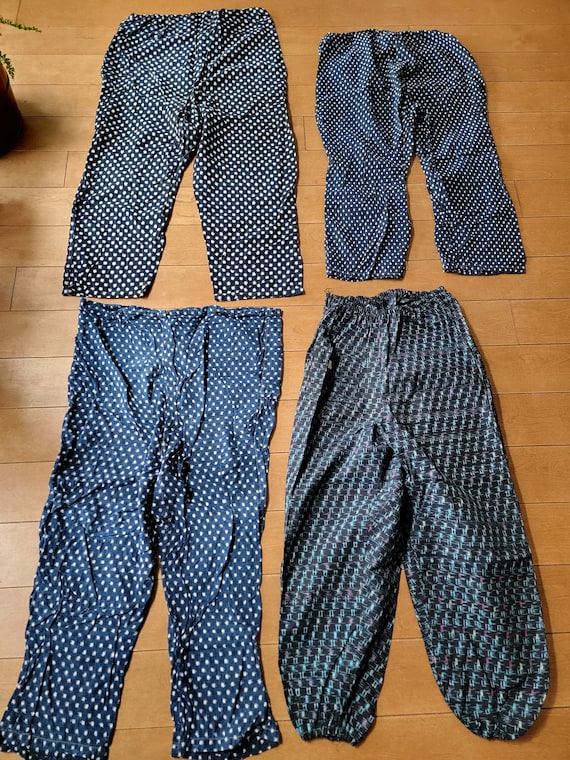 Monpe pants noragi kasuri - Gem
