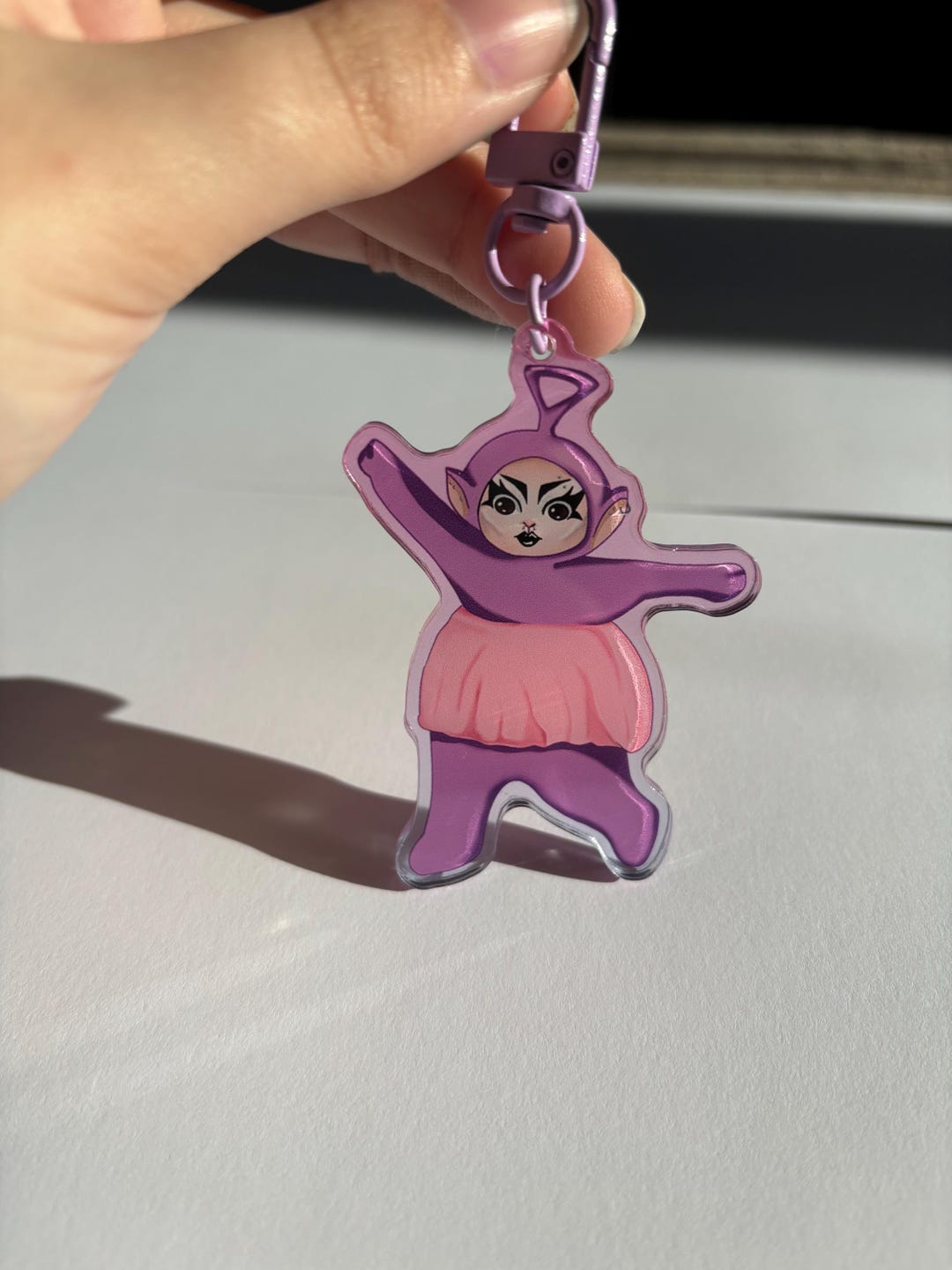 Goth Teletubbies Keyring - Etsy