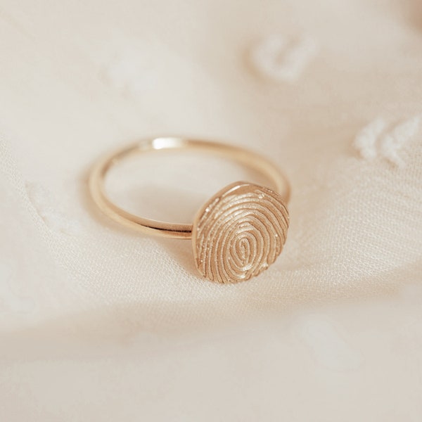 Fingerprint Ring - Etsy