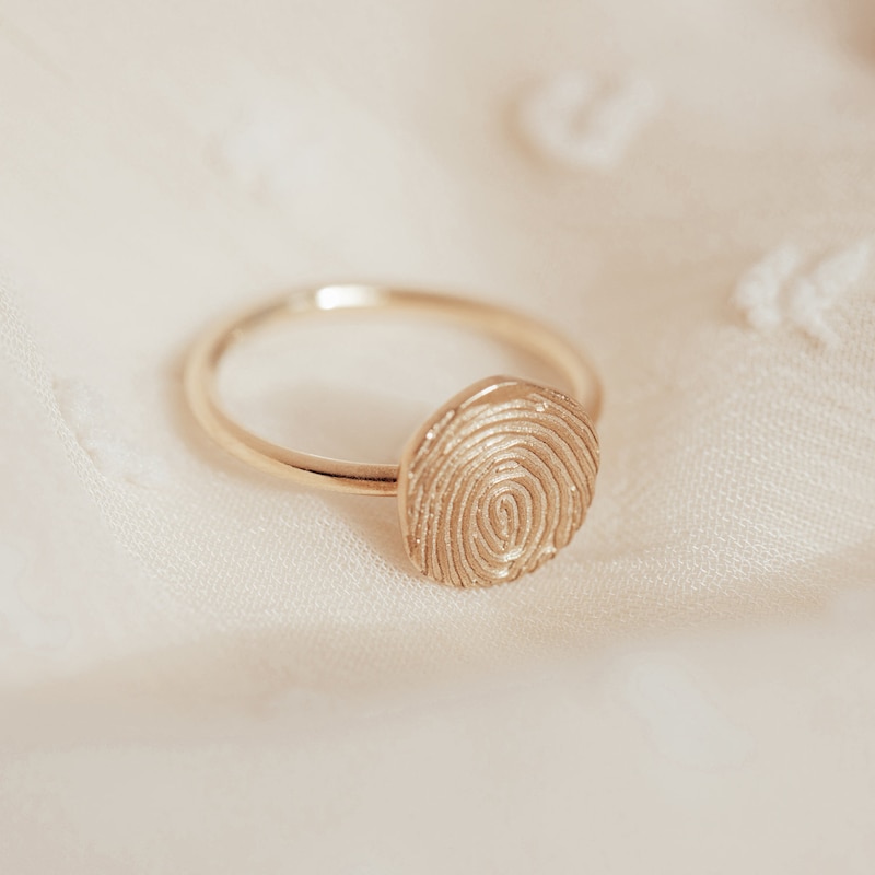 Fingerprint Ring - Etsy
