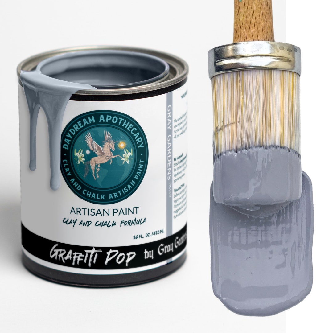 Grey Gardens-clay and Chalk Paint Daydream Apothecary Artisan, Graffiti ...