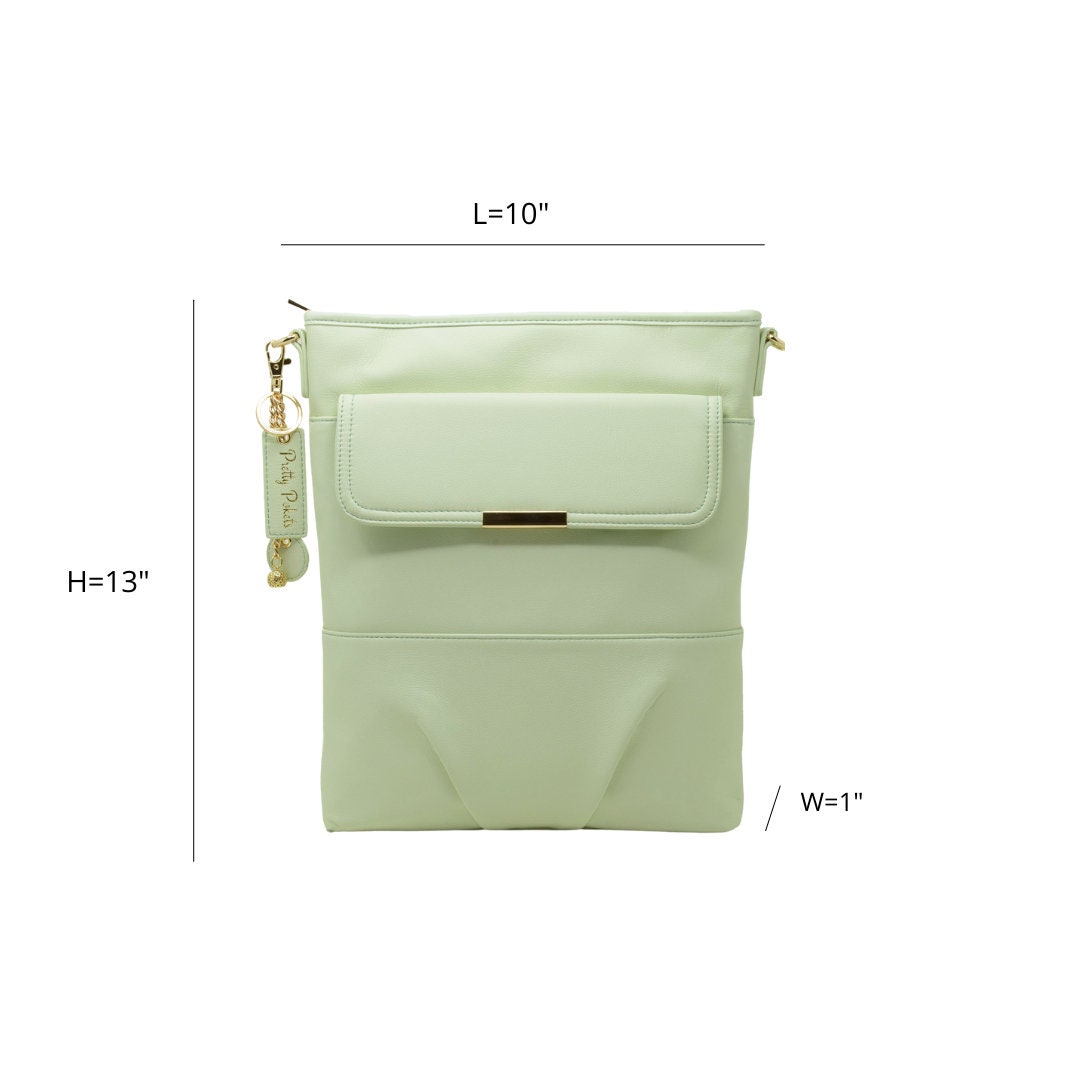 Laptop Crossbody Bag - Mint Green - Etsy