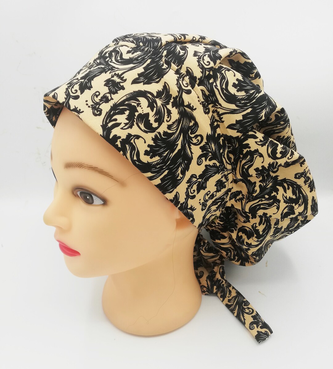 Bouffant Cap Bouffant Scrub Cap surgical Cap Floral chemo - Etsy
