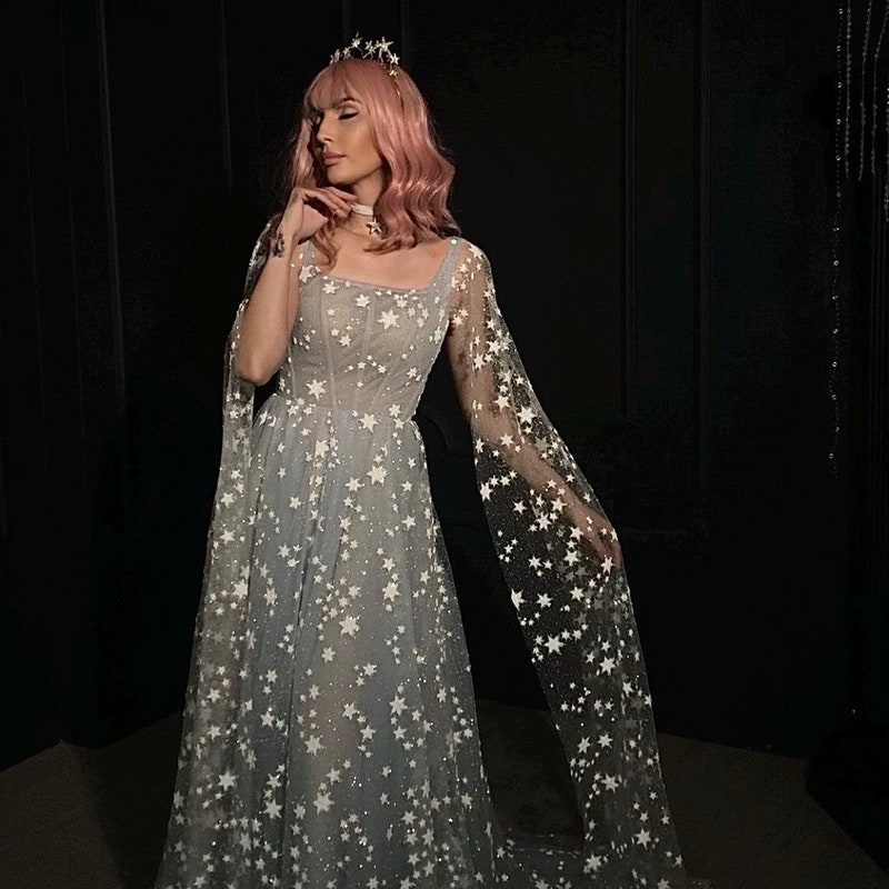 Plus Celestial Dress Short - Etsy