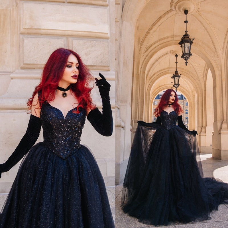 Gothic Ball Gown Dress - Etsy
