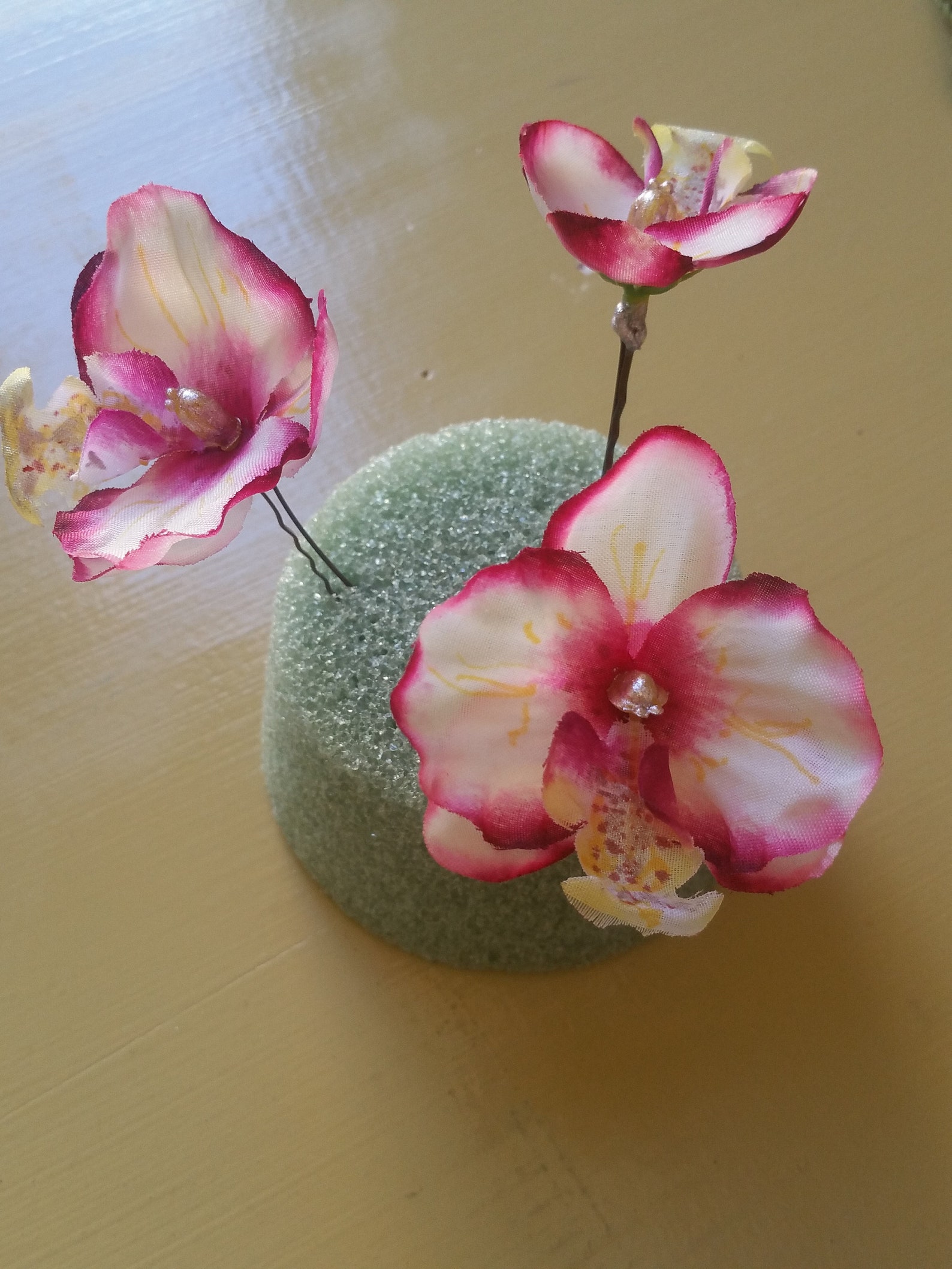 Orchid Hair Pins Orchid Hair Accessories Orchids for Hair - Etsy