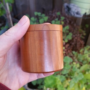 Vintage Hand-lathed Wood Ring Box: Signed Artist Detweiler - Etsy