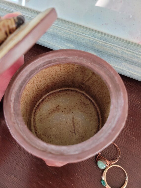 Ceramic Koala Box with lid, porcelain tree stump box,… - Gem