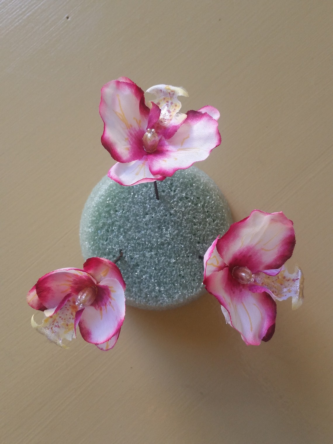 Orchid Hair Pins Orchid Hair Accessories Orchids for Hair - Etsy