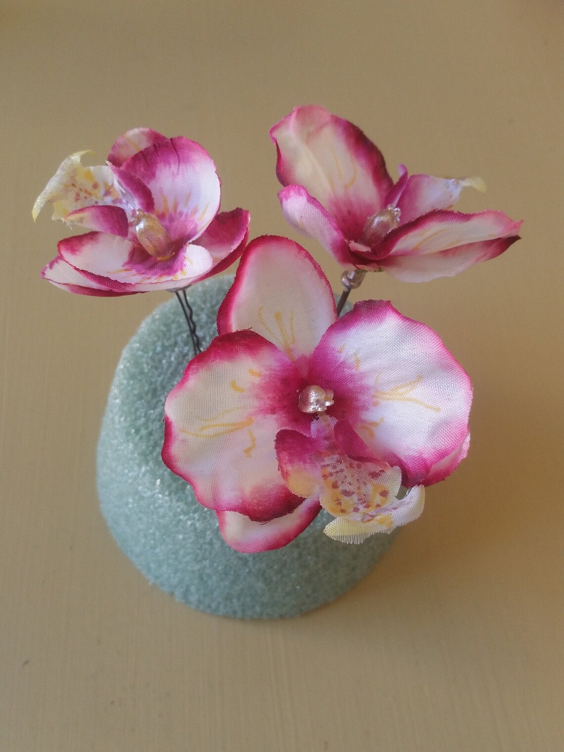 Orchid Hair Pins Orchid Hair Accessories Orchids for Hair - Etsy