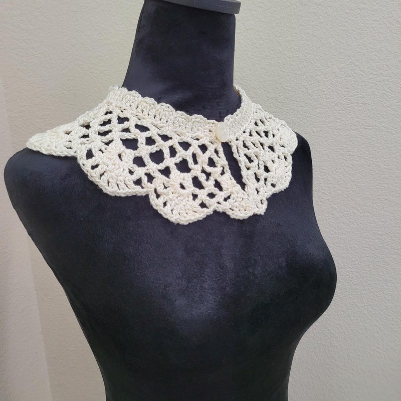 Cream Lace Collar - Etsy