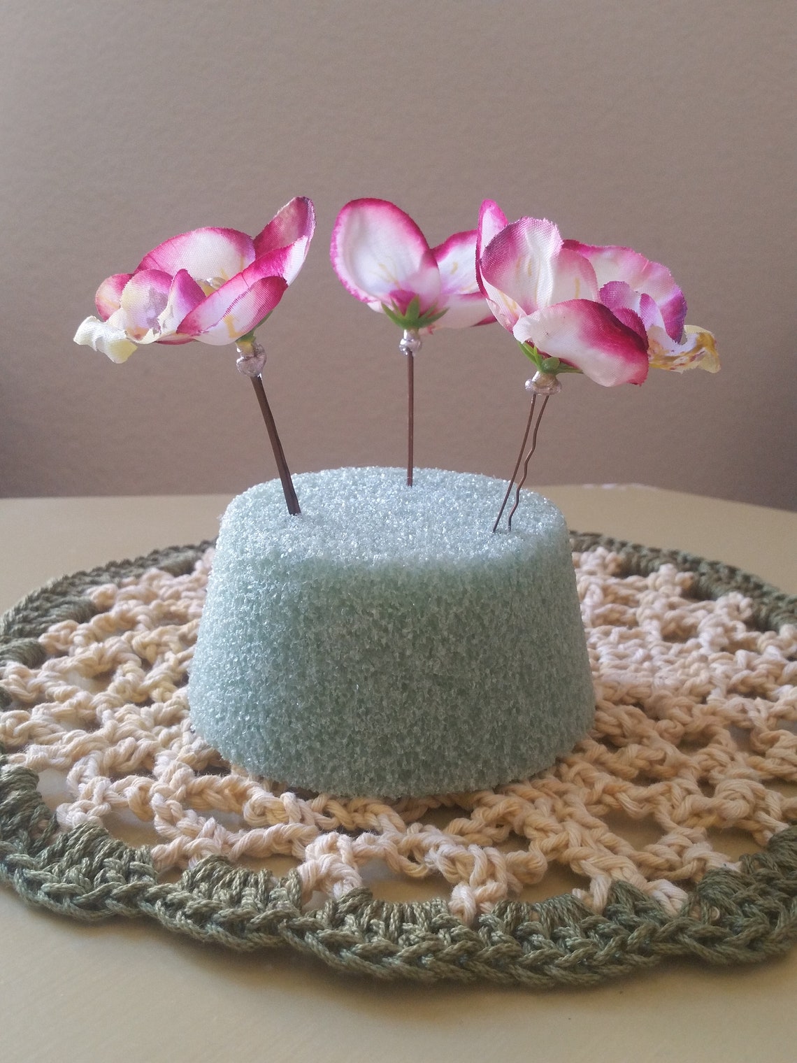Orchid Hair Pins Orchid Hair Accessories Orchids for Hair - Etsy