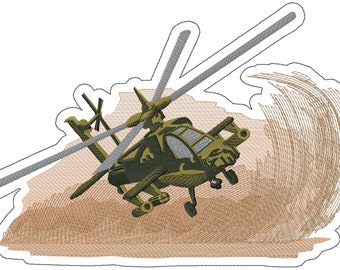 Apache Helicopter Patch - Etsy