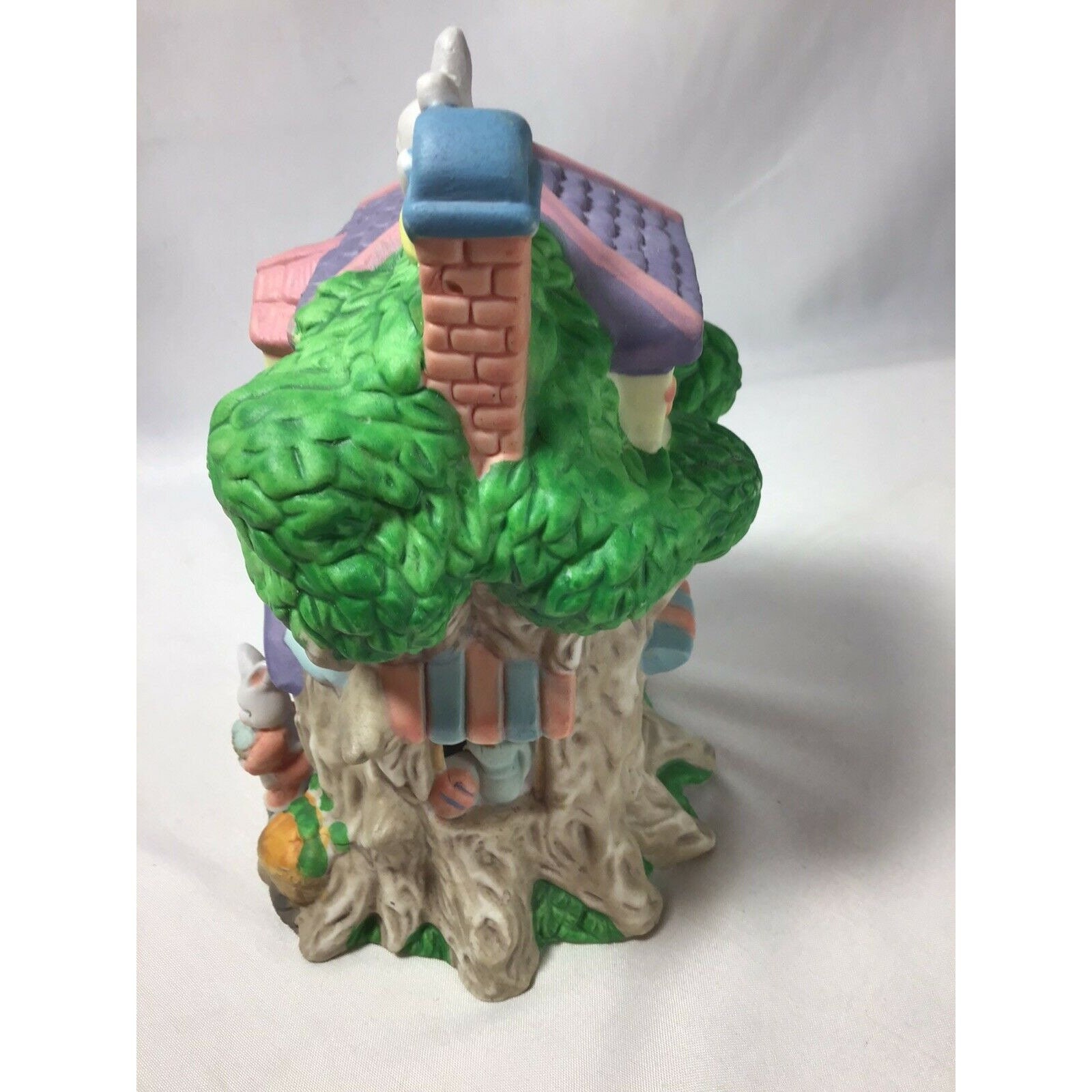 Easter Jubilee Porcelain 6" Bunny Tree Grocery House Vintage Box K Mart ...