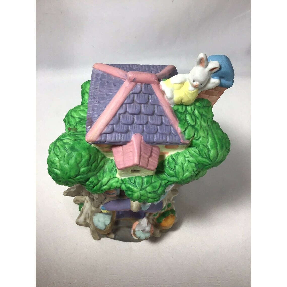 Easter Jubilee Porcelain 6 Bunny Tree Grocery House Vintage Box K Mart ...