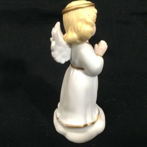 Glorious Grace Praying Angel 1996 Bronson Collectibles Halo Golden ...