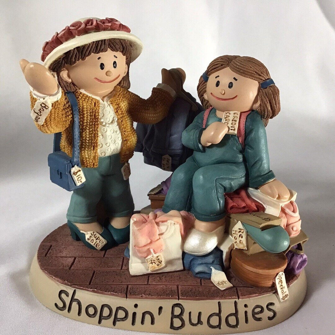 Shoppin Buddies Friends Figurine Pavilion Gift Co Zingle Berry 1999 - Etsy