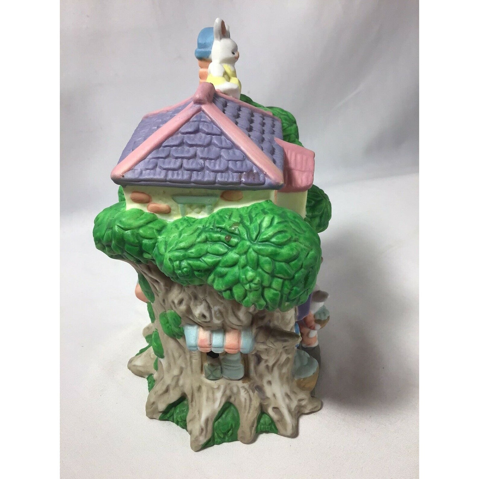 Easter Jubilee Porcelain 6 Bunny Tree Grocery House Vintage Box K Mart ...