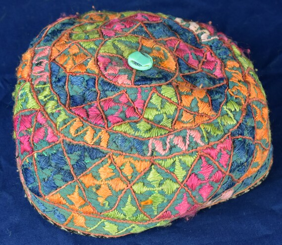 Central Asian vintage Childs Hat - Gem