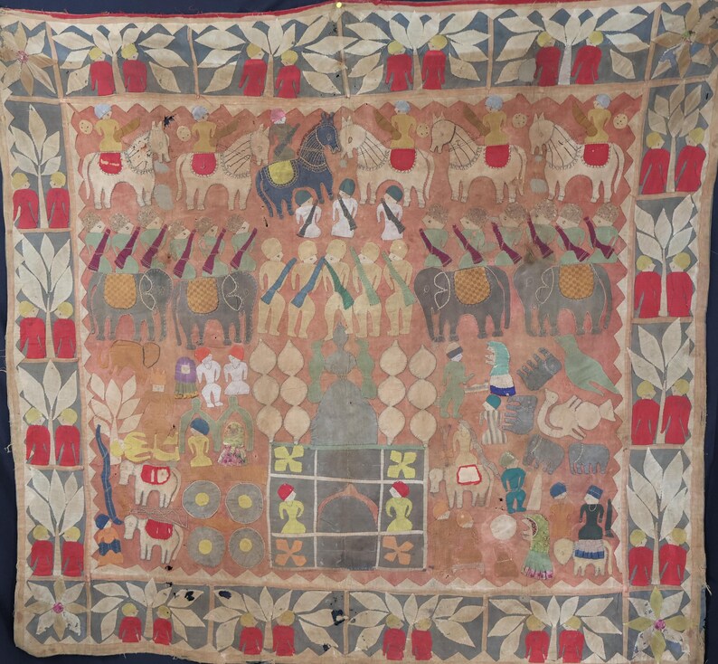 Indian Antique Shrine Cloth - Etsy
