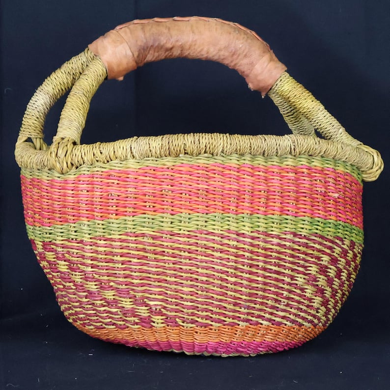 African Bolga Tanga Basket - Small- #8 - Etsy UK