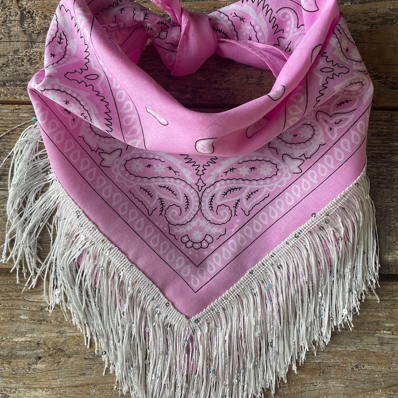 Pink Bandanas - Etsy