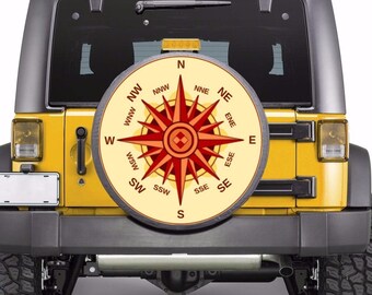 Compass tire cover | Etsy