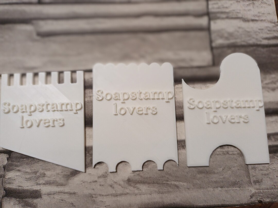 Soap Scraper Tool , Various Designs, Custom Sizes Set(2nd) - Etsy