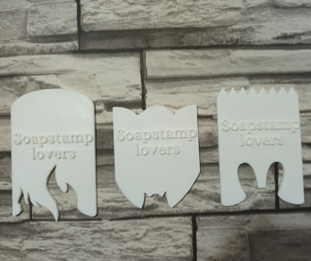 Soap Scraper Tool , Various Designs, Custom Sizes Set (3rd) - Etsy