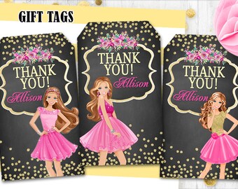 Barbie Thank You | Etsy